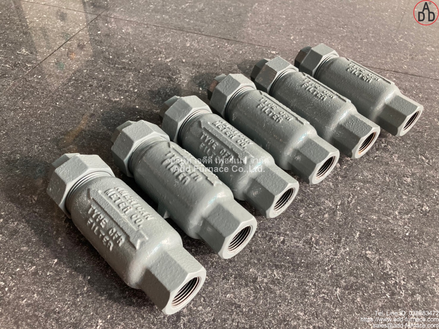 American Meter Inline Filter 3/4" - Add Furnace Co.,Ltd.