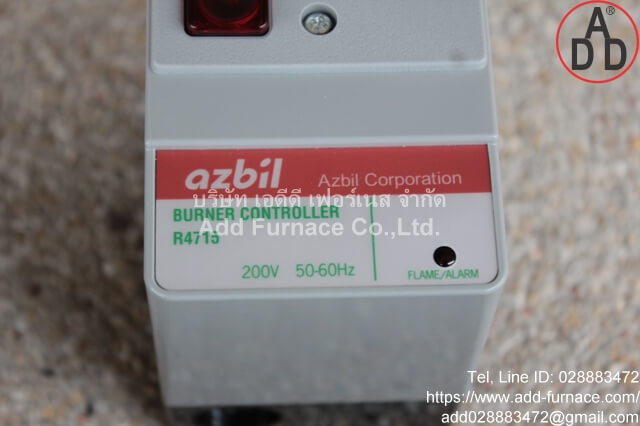 Azbil Burner Controller R4715(R4715B1011-1) - Thailand agent