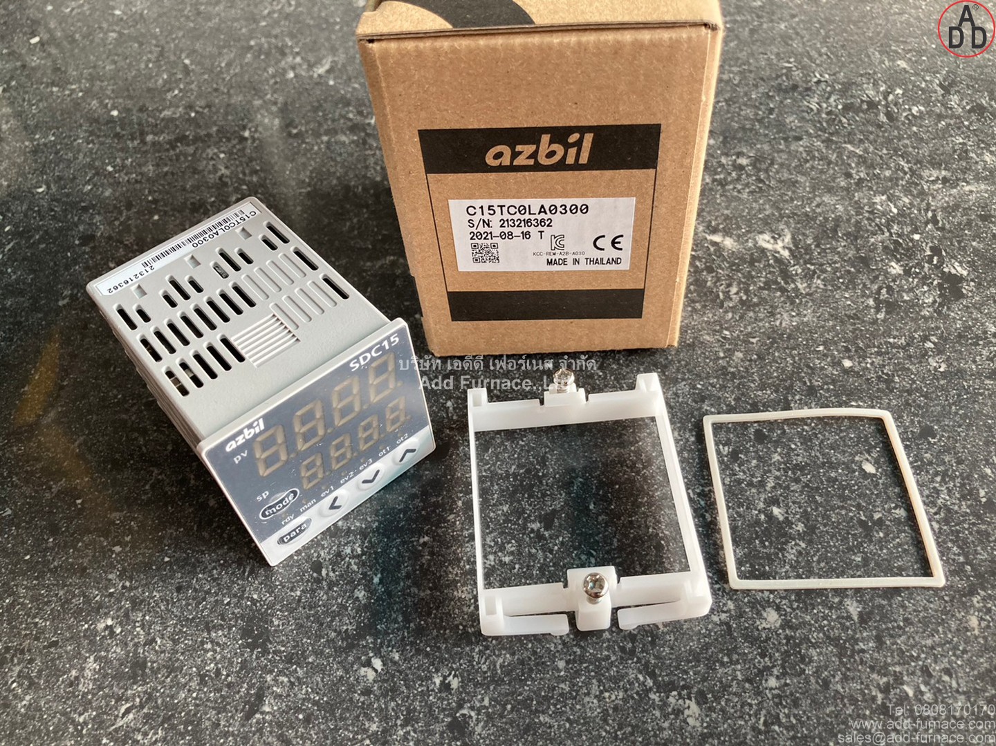 Azbil C15TC0LA0300 | azbil SDC15 - บริษัท เอดีดี เฟอร์เนส จำกัด