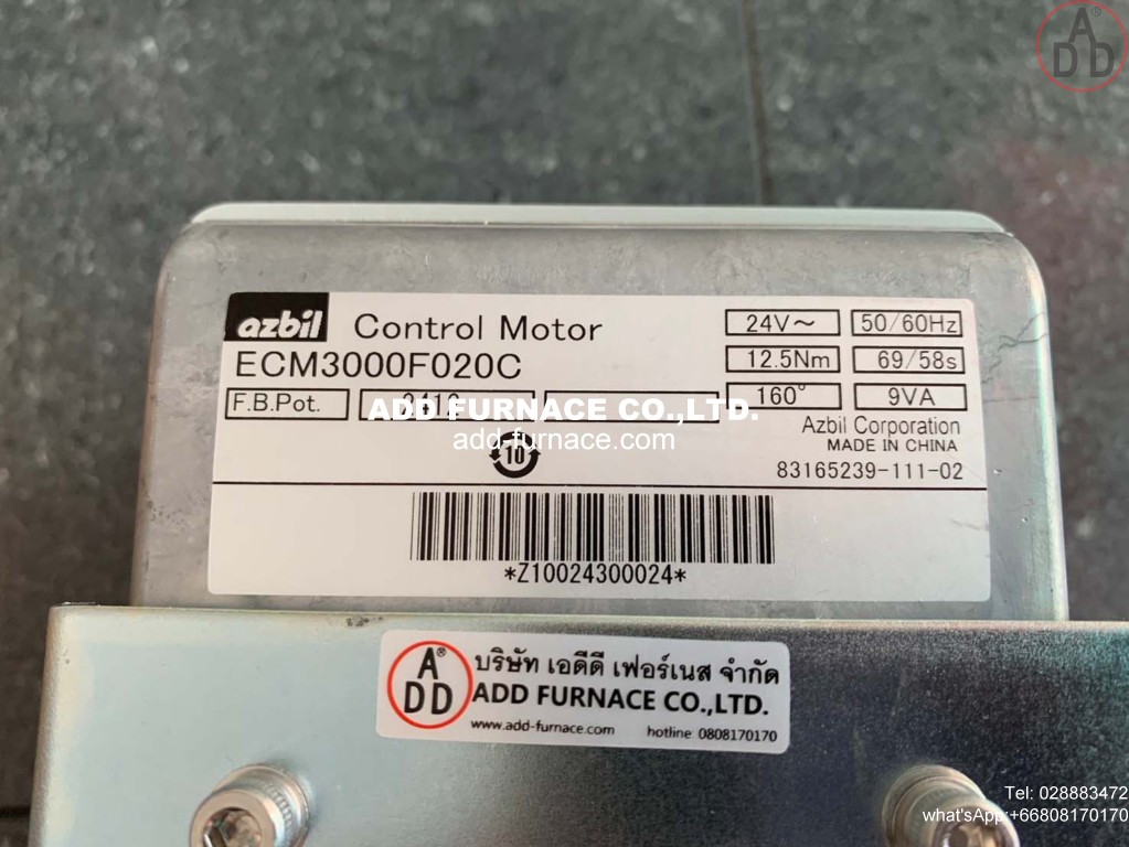 Azbil ECM3000F020C - บริษัท เอดีดี เฟอร์เนส จำกัด