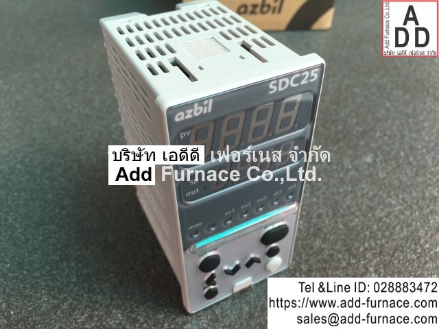 azbil SDC25 C25TC0UA1000 - บริษัท เอดีดี เฟอร์เนส จำกัด