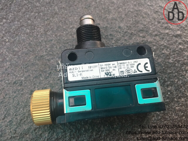azbil SL1-H | azbil Limit Switch - บริษัท เอดีดี เฟอร์เนส จำกัด