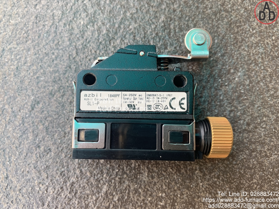 azbil SL1-P | azbil Limit Switch - บริษัท เอดีดี เฟอร์เนส จำกัด