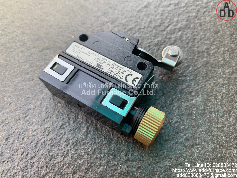 azbil SL1-P | azbil Limit Switch - บริษัท เอดีดี เฟอร์เนส จำกัด
