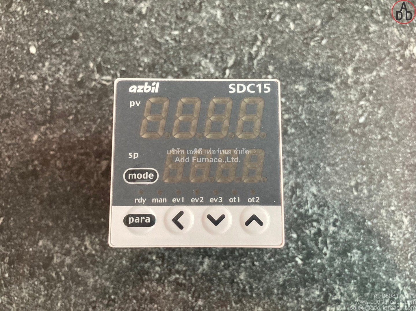 C15MTC0RA0300 | azbil SDC15 - บริษัท เอดีดี เฟอร์เนส จำกัด