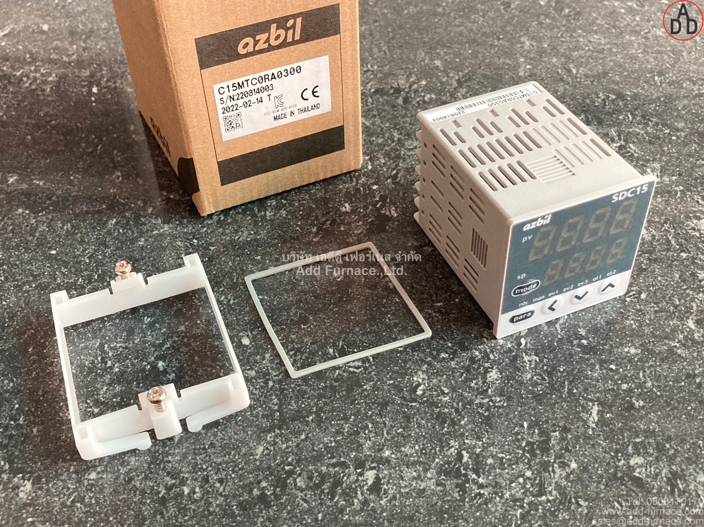 C15MTC0RA0300 | azbil SDC15 - บริษัท เอดีดี เฟอร์เนส จำกัด