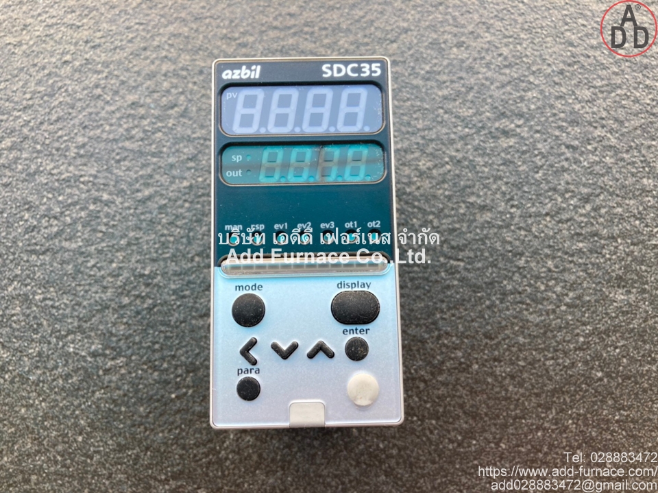 C35TV0UA1200 | azbil SDC35 - บริษัท เอดีดี เฟอร์เนส จำกัด