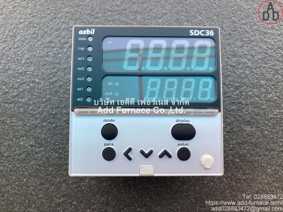 C36TC0UA2300 | azbil SDC36 - บริษัท เอดีดี เฟอร์เนส จำกัด