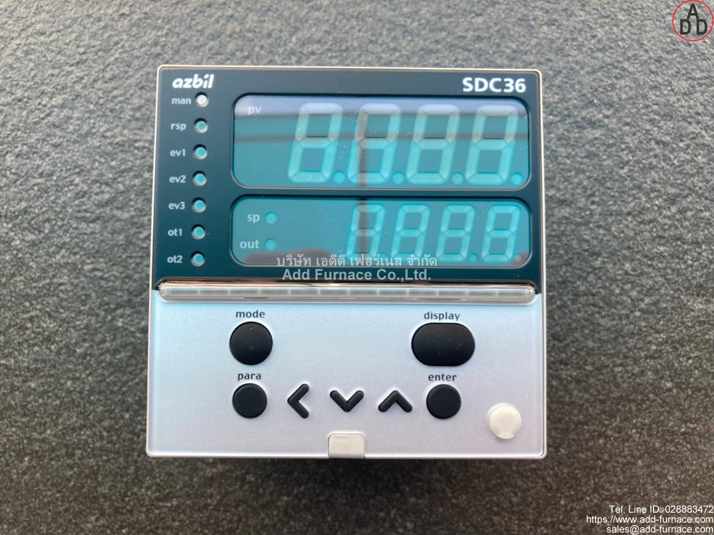 C36TC0UA4000 | azbil SDC36 - บริษัท เอดีดี เฟอร์เนส จำกัด