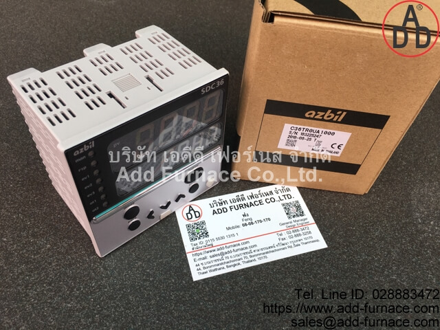 C36TR0UA1000 | azbil SDC36 - บริษัท เอดีดี เฟอร์เนส จำกัด