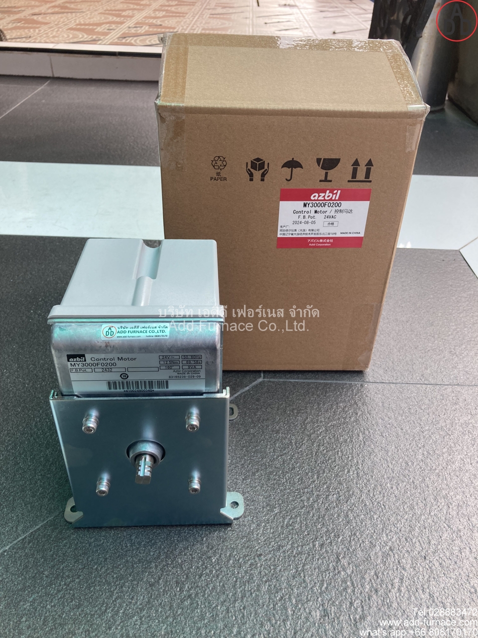 Azbil MY3000F0200 - บริษัท เอดีดี เฟอร์เนส จำกัด