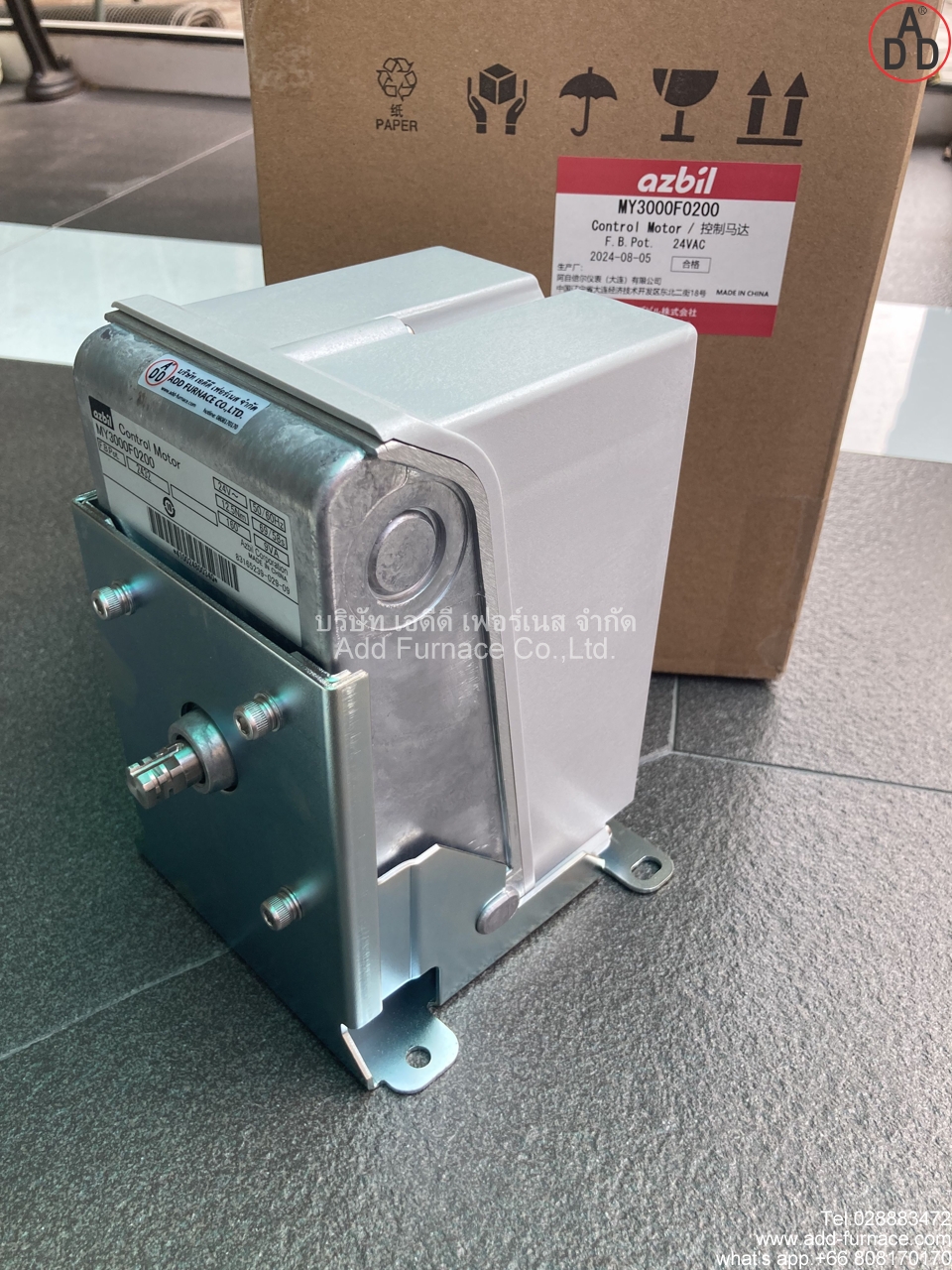Azbil MY3000F0200 - บริษัท เอดีดี เฟอร์เนส จำกัด