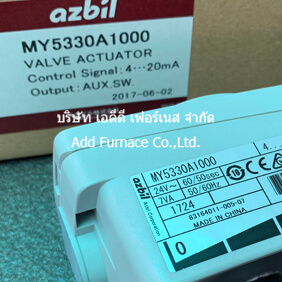 MY5330A1000 | azbil Control Motor - บริษัท เอดีดี เฟอร์เนส จำกัด
