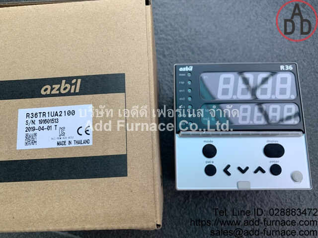 R36TR1UA2100 | azbil SDC36 - บริษัท เอดีดี เฟอร์เนส จำกัด