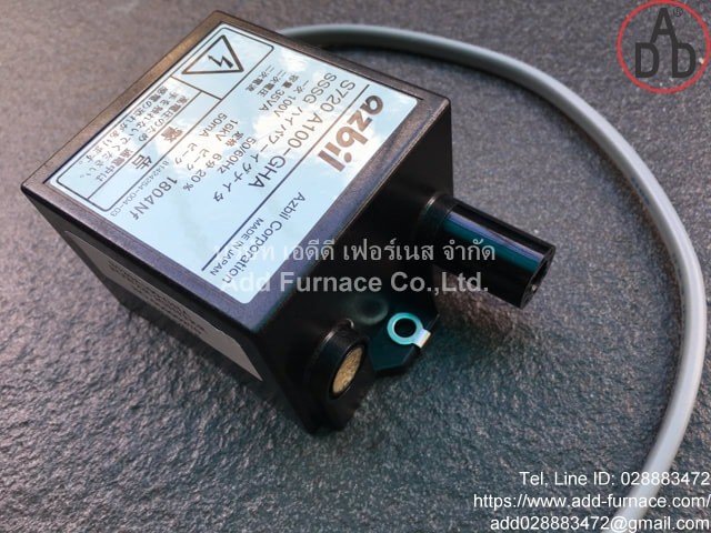 S720 A100-GHA | azbil Ignition Transformer(イグナイタ) - บริษัท เอดีดี เฟอร์ ...