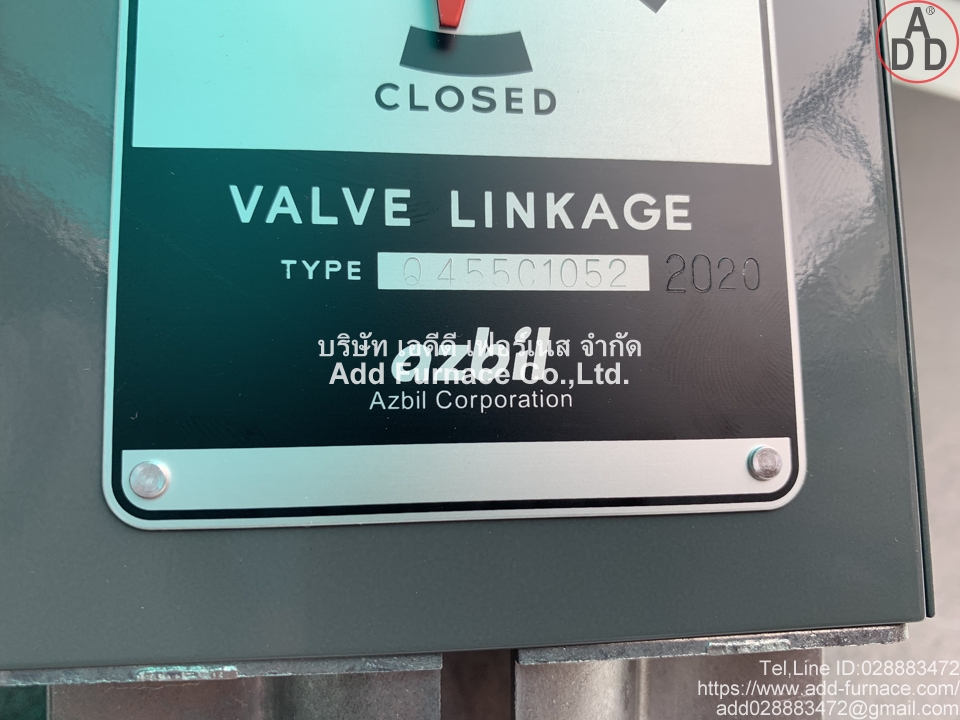 Valve Linkage - บริษัท เอดีดี เฟอร์เนส จำกัด