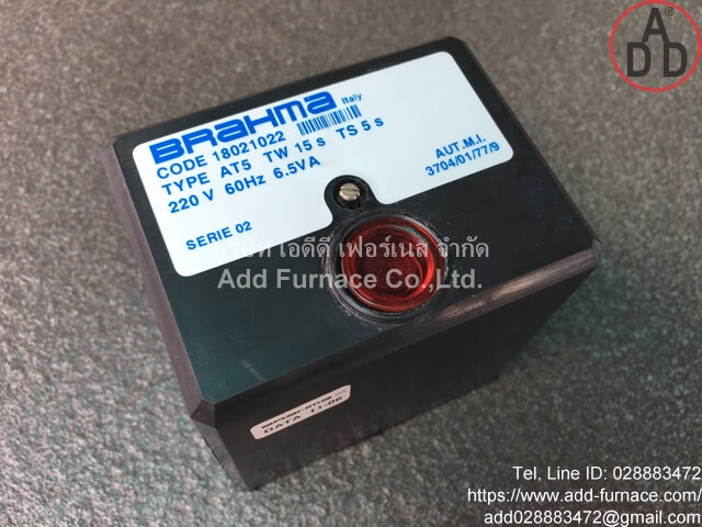 BRAHMA Italy TYPE AT5 TW 15 S TS 5 S - Thailand agent