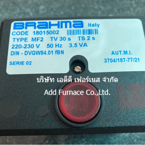 BRAHMA Italy TYPE MF2 TV30S TS2S - Thailand agent(Add Furnace Co,Ltd.)