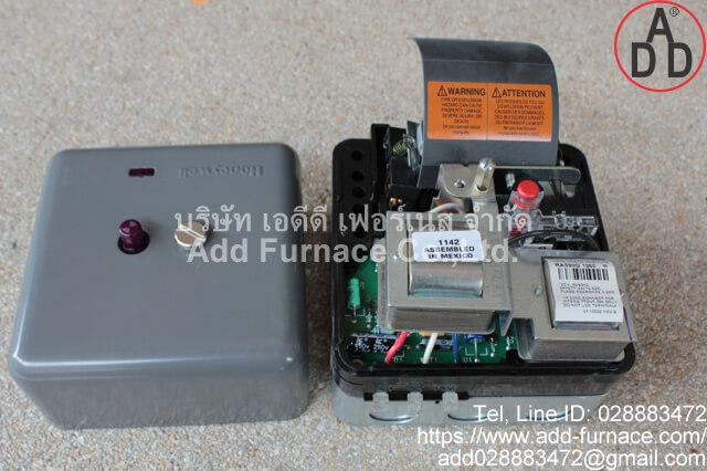 Honeywell RA890G 1260 - บริษัท เอดีดี เฟอร์เนส จำกัด Add Furnace Co.,Ltd.