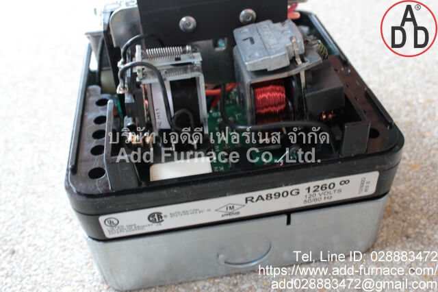 Honeywell RA890G 1260 - บริษัท เอดีดี เฟอร์เนส จำกัด Add Furnace Co.,Ltd.