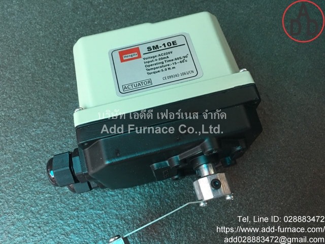 Hengda SM-10E | 4-20mA Electric Actuator - บริษัท เอดีดี เฟอร์เนส จำกัด