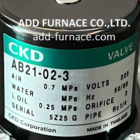 CKD AB21-02-3-AC220V | Rc1/4" CKD Solenoid Valve - บริษัท เอดีดี เฟอร์ ...