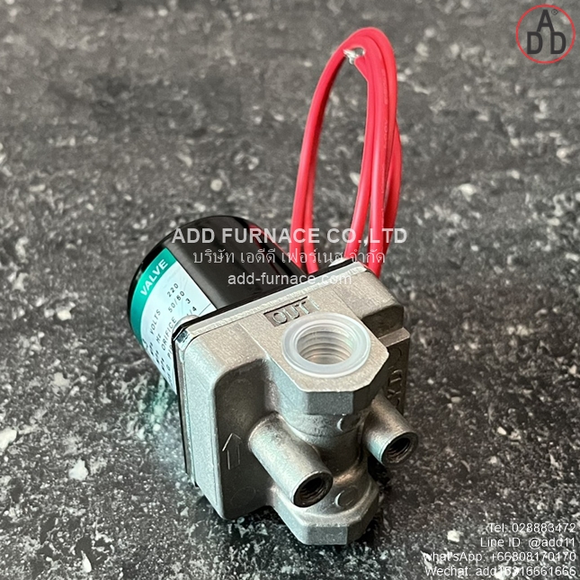 CKD AB21-02-3-AC220V | Rc1/4" CKD Solenoid Valve - บริษัท เอดีดี เฟอร์ ...