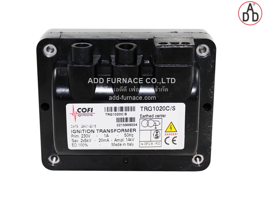 Cofi Ignition Transformer TRG1020C/S - บริษัท เอดีดี เฟอร์เนส จำกัด,Add ...
