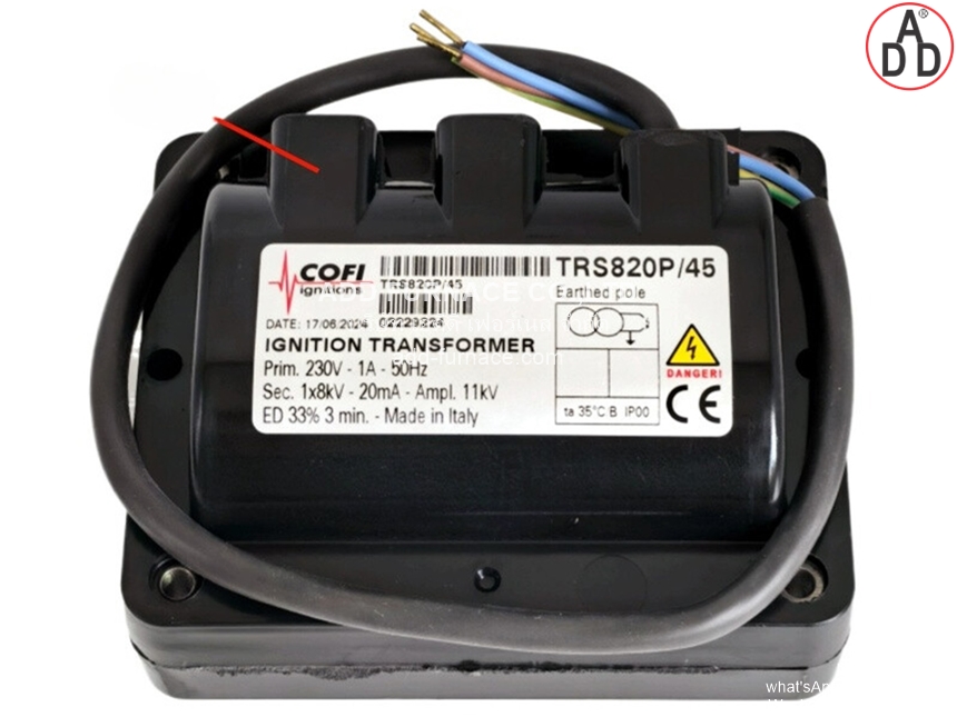 Cofi Ignition Transformer TRS820P/45 - บริษัท เอดีดี เฟอร์เนส จำกัด,Add ...