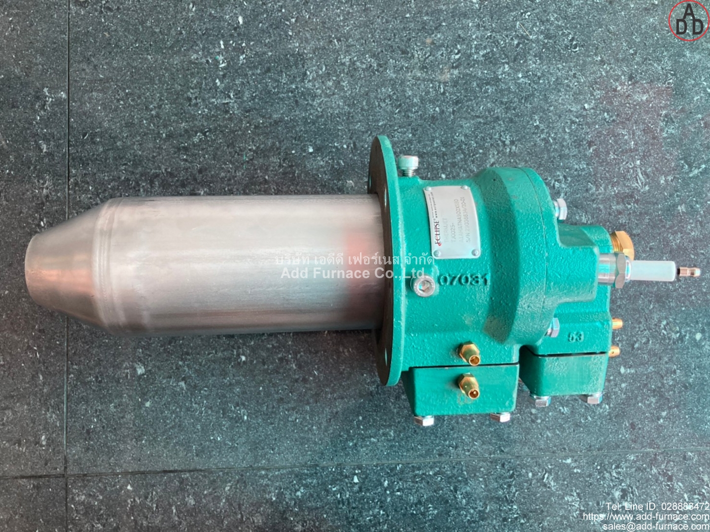 Eclipse ThermJet TJ0025(73kW) | Industry Gas Burners - บริษัท เอดีดี เฟ ...