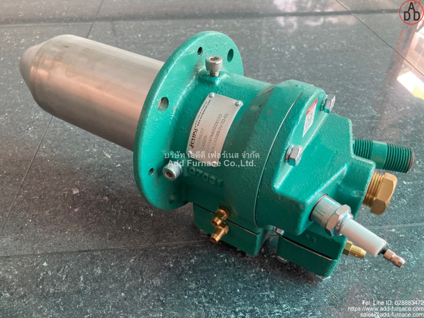 Eclipse ThermJet TJ0025(73kW) | Industry Gas Burners - บริษัท เอดีดี เฟ ...