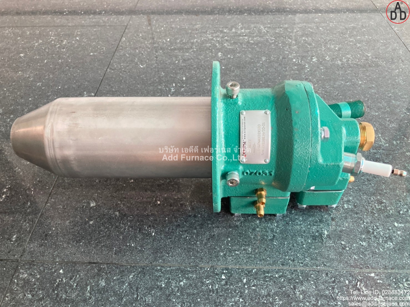 Eclipse ThermJet TJ0025(73kW) | Industry Gas Burners - บริษัท เอดีดี เฟ ...