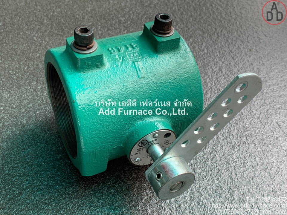 Eclipse Butterfly Valve 10BV-A(2.1/2") - บริษัท เอดีดี เฟอร์เนส จำกัด