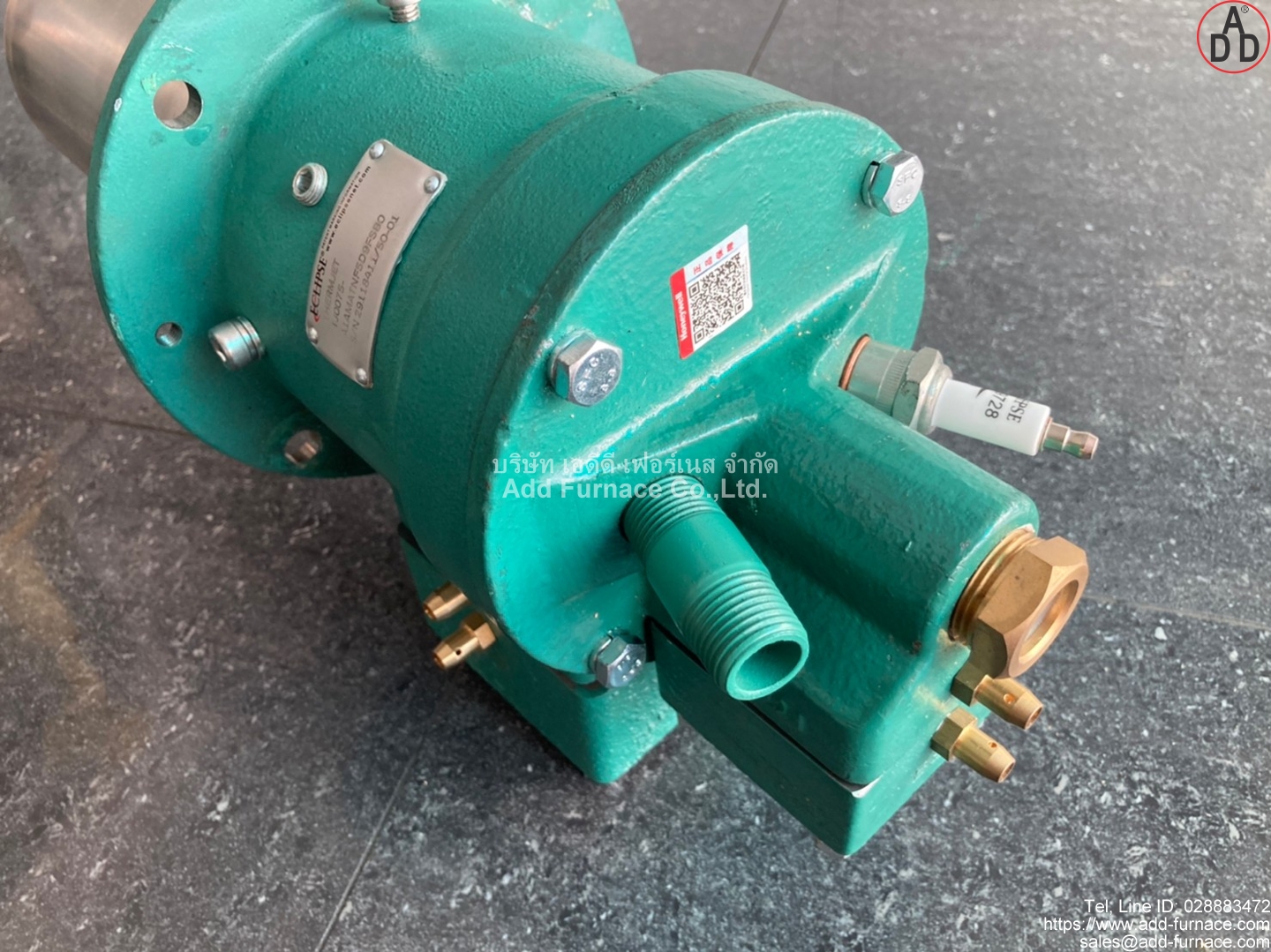 Eclipse ThermJet Burners Model TJ0075 | Industry Gas Burners - บริษัท ...