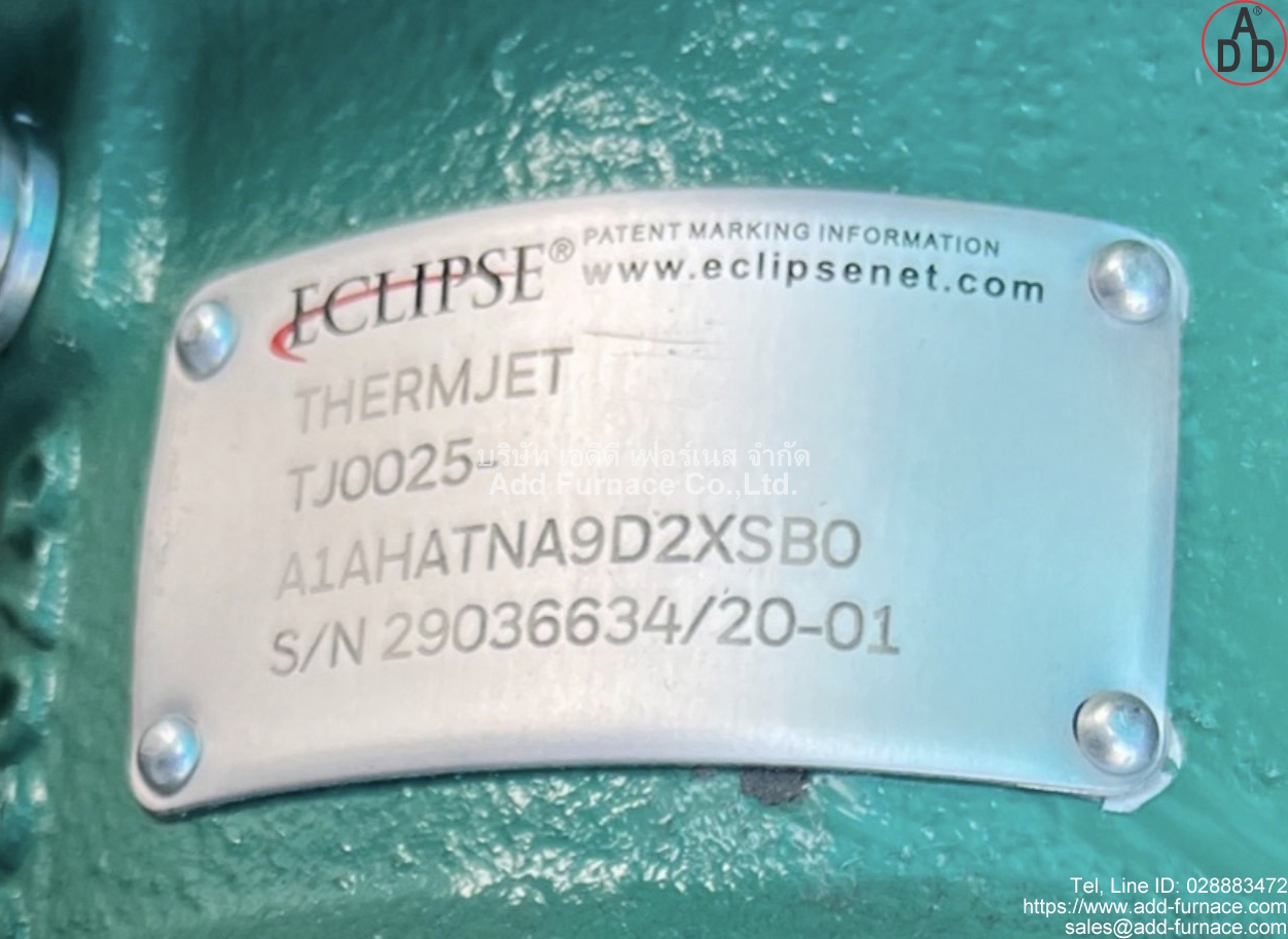 Eclipse ThermJet TJ0025(73kW) | Industry Gas Burners - บริษัท เอดีดี เฟ ...