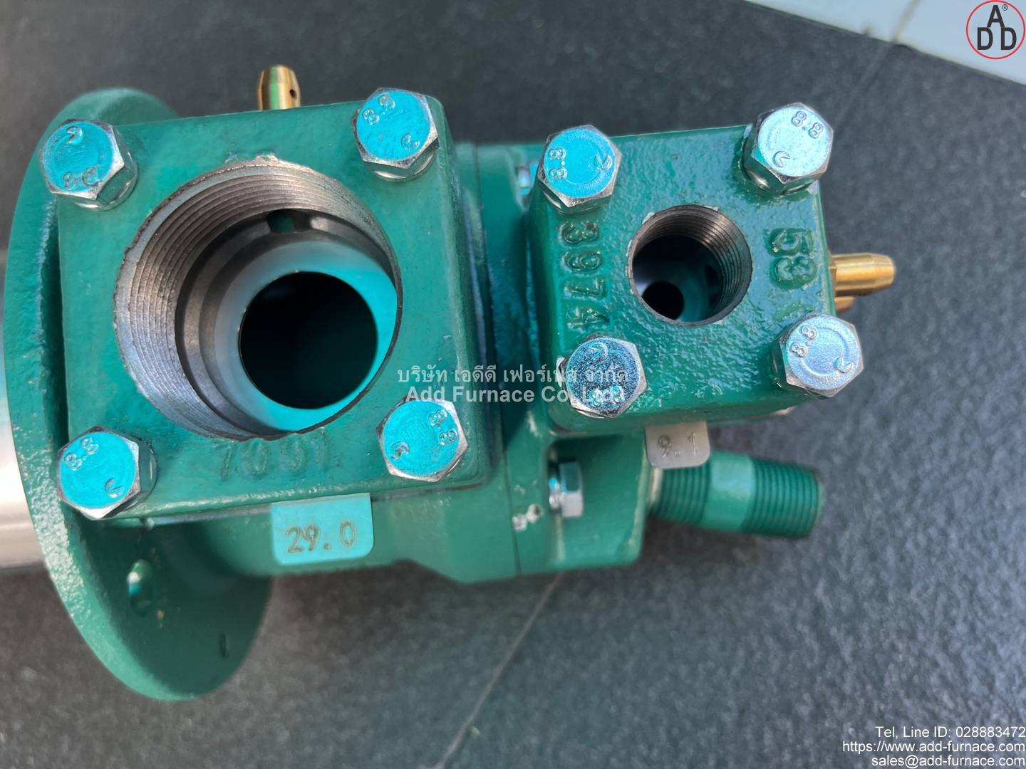 Eclipse ThermJet TJ0025(73kW) | Industry Gas Burners - บริษัท เอดีดี เฟ ...