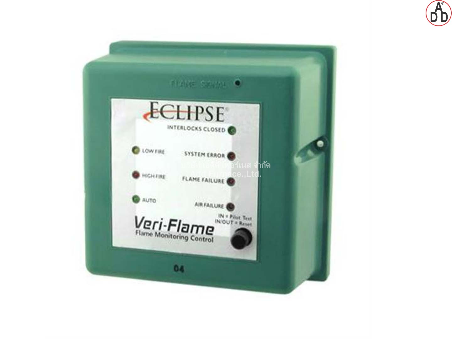 Eclipse VF560 Series Burner Control - บริษัท เอดีดี เฟอร์เนส จำกัด