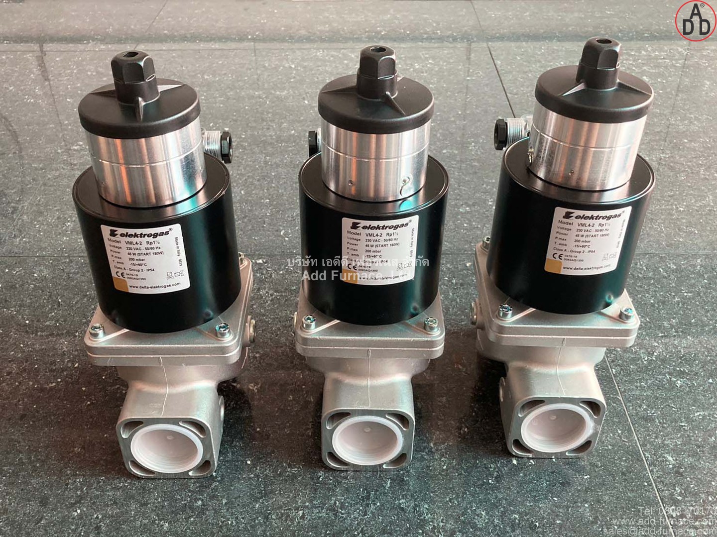 Elektrogas Model VML4-2 Rp1.1/2" - บริษัท เอดีดี เฟอร์เนส จำกัด