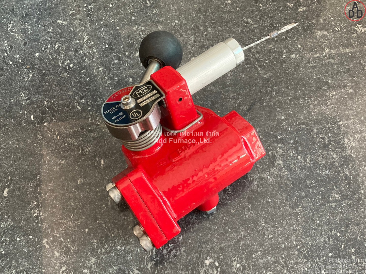 Emergency Shut off Valve ME980C-6 - บริษัท เอดีดี เฟอร์เนส จำกัด,Add ...