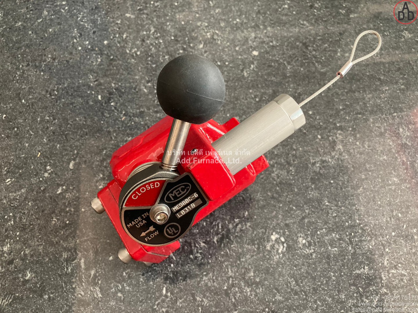 Emergency Shut off Valve ME980C-6 - บริษัท เอดีดี เฟอร์เนส จำกัด,Add ...