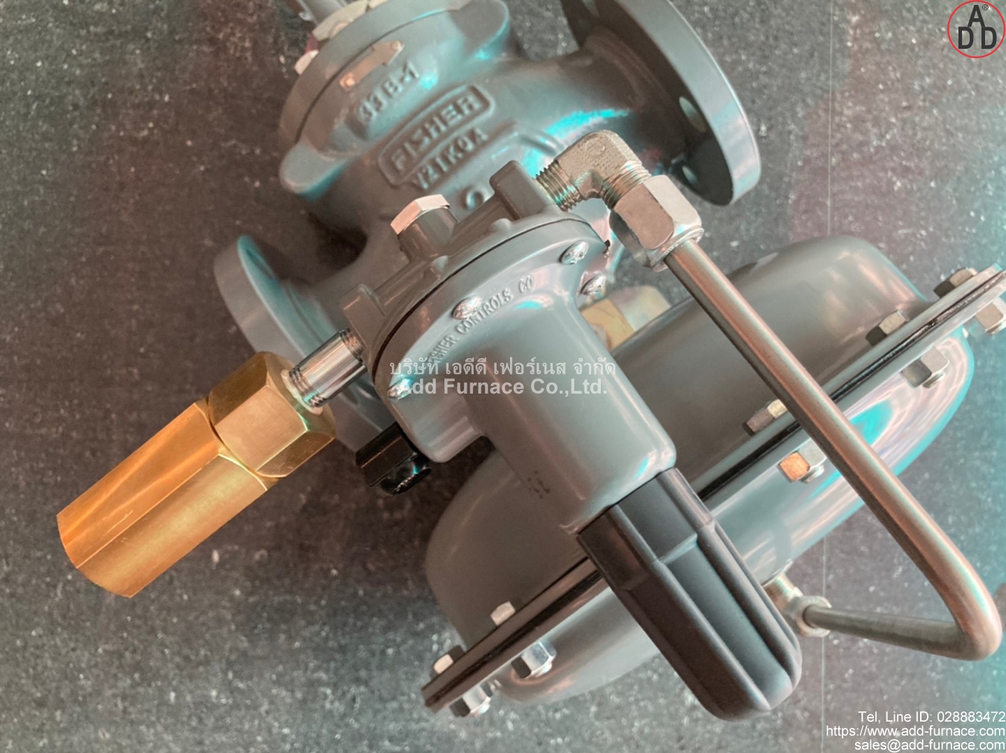 Fisher 1098-EGR 2"(Pressure Regulator) - บริษัท เอดีดี เฟอร์เนส จำกัด