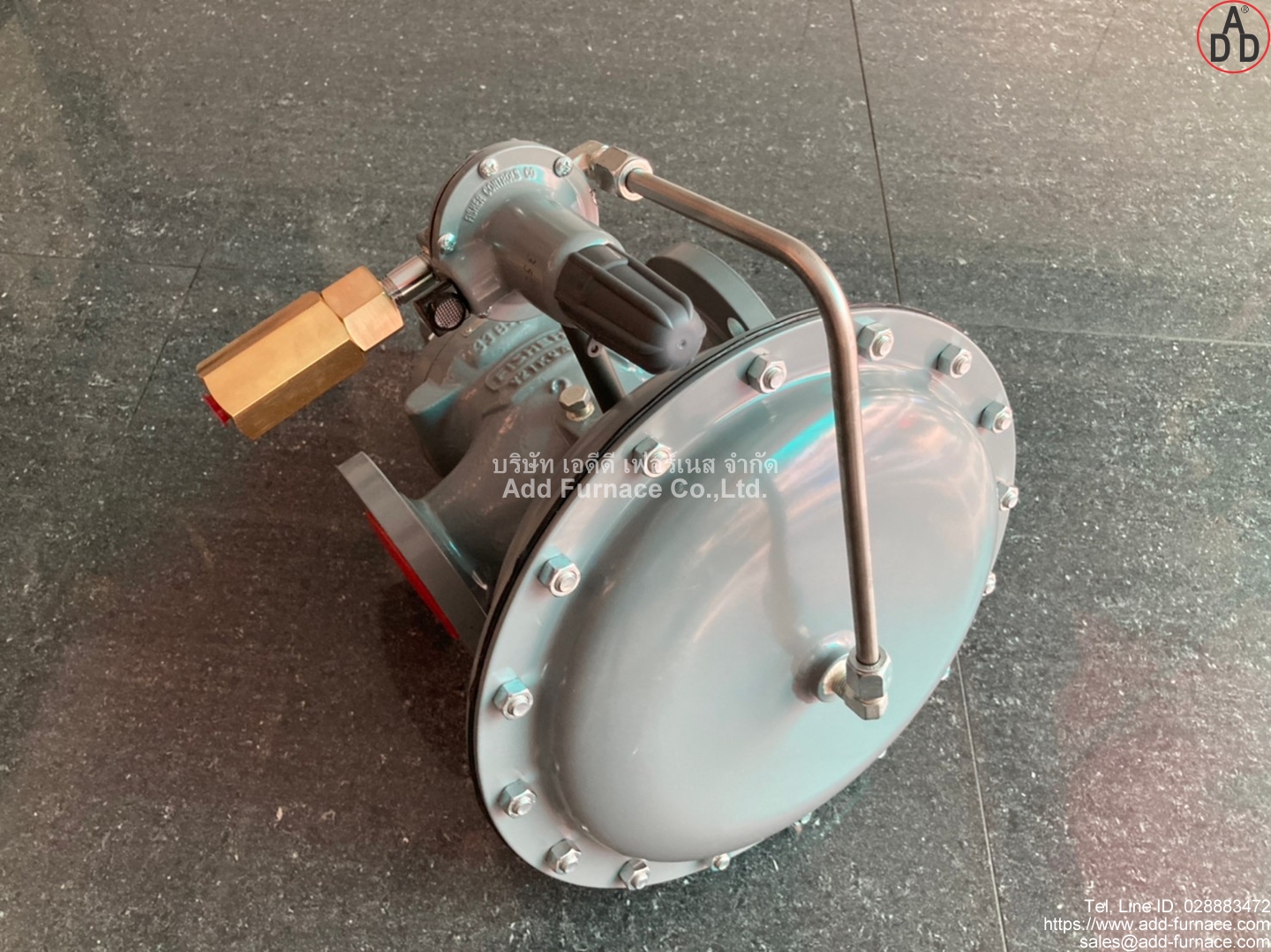 Fisher 1098-EGR 2"(Pressure Regulator) - บริษัท เอดีดี เฟอร์เนส จำกัด