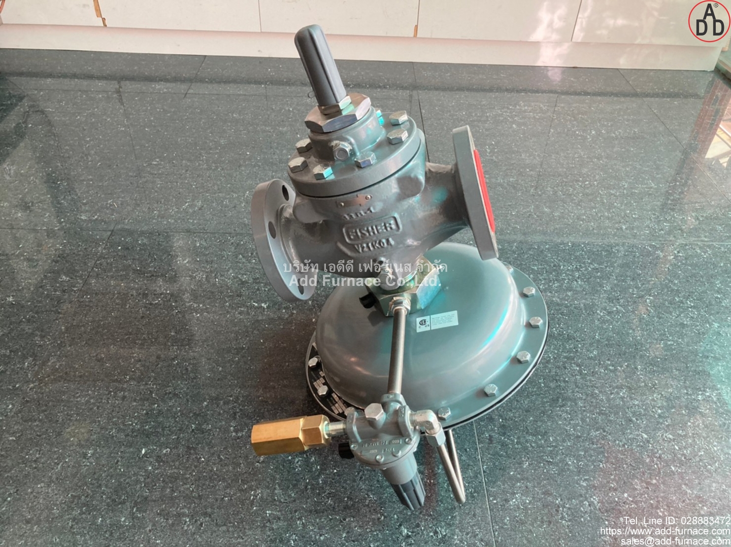 Fisher 1098-EGR 2"(Pressure Regulator) - บริษัท เอดีดี เฟอร์เนส จำกัด