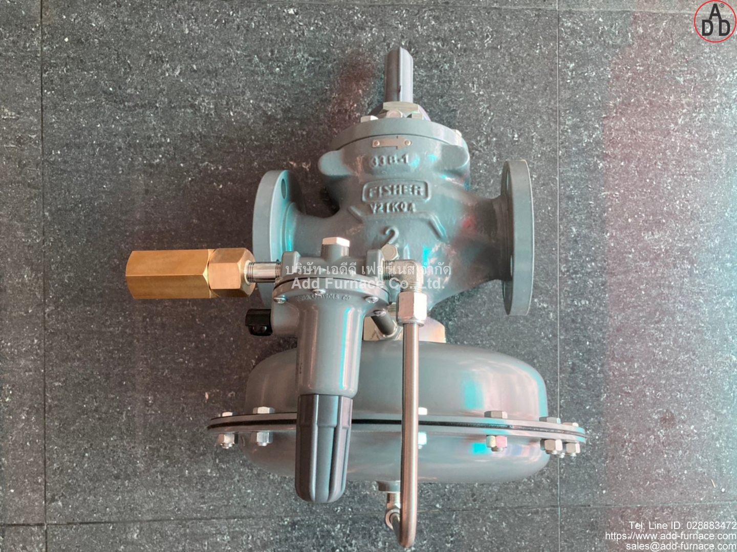 Fisher 1098-EGR 2"(Pressure Regulator) - บริษัท เอดีดี เฟอร์เนส จำกัด