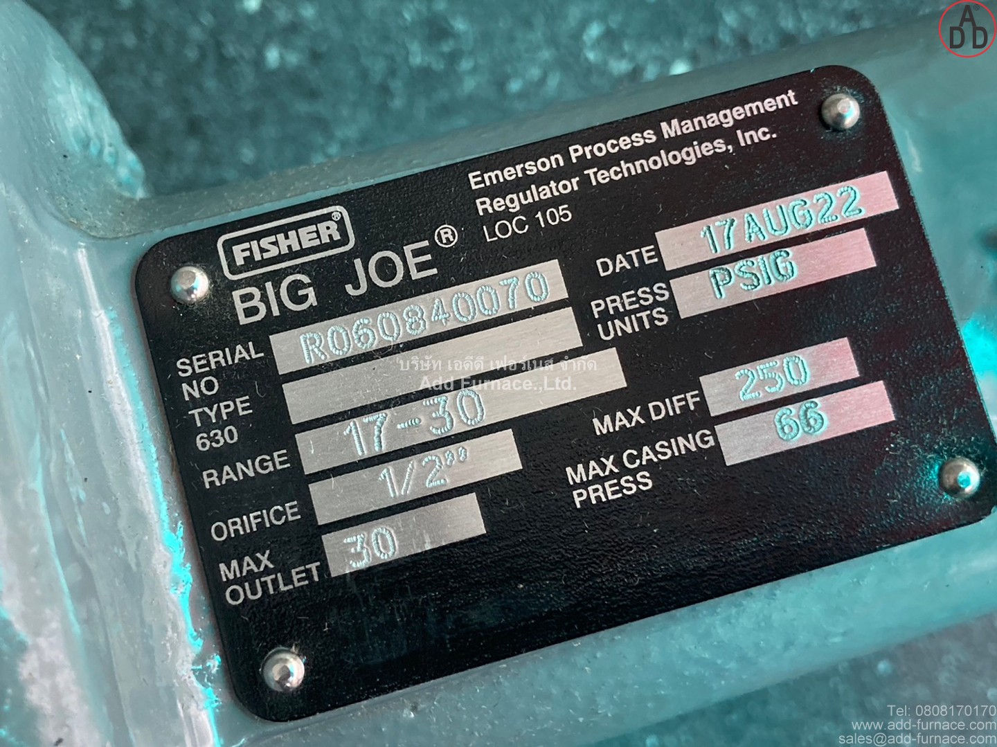 Fisher Big Joe Type 630 - บริษัท เอดีดี เฟอร์เนส จำกัด