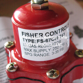 Fisher Controls Type FS-67CH-743 LP-Gas Regulator - Add Furnace Co.,Ltd.