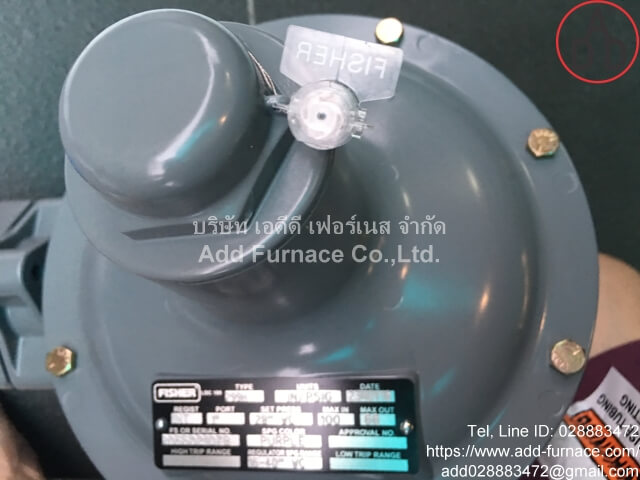 Fisher Loc 105 Type 299H, 299H-NAK, 299H-NBK - บริษัท เอดีดี เฟอร์เนส จำกัด