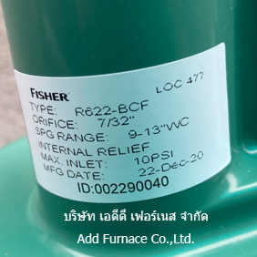 Fisher Loc 477 Type R622-BCF - บริษัท เอดีดี เฟอร์เนส จำกัด,Add Furnace ...