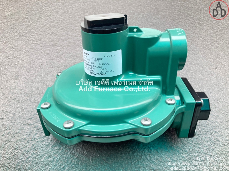 Fisher Loc 477 Type R622-BCF - บริษัท เอดีดี เฟอร์เนส จำกัด,Add Furnace ...