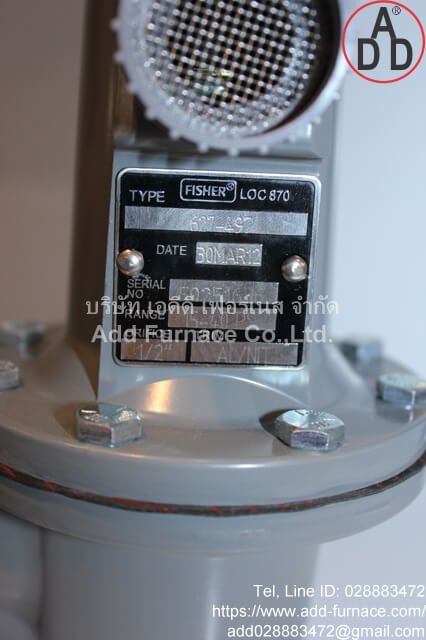 Fisher Loc 870 Type 627-496 - Add Furnace Co.,Ltd.